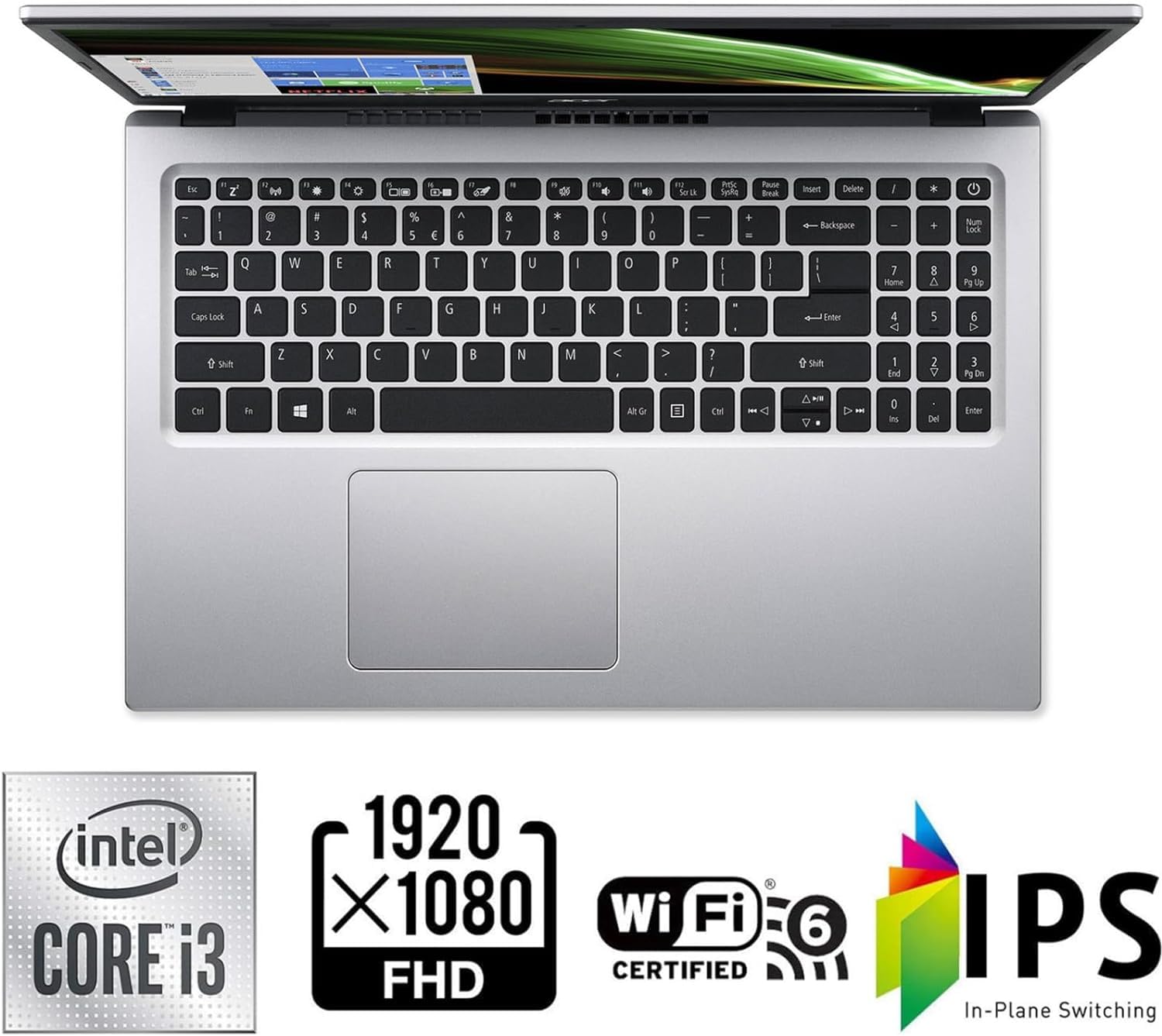 ACER Aspire 3 A315 Slim Laptop | 15.6'' Full HD IPS | AMD Ryzen 5 3500U Quad-Core Processor Quad-Core| Intel UHD Graphics | 20GB DDR4 | 1TB NVMe SSD | WiFi 6 | Windows 10 Home