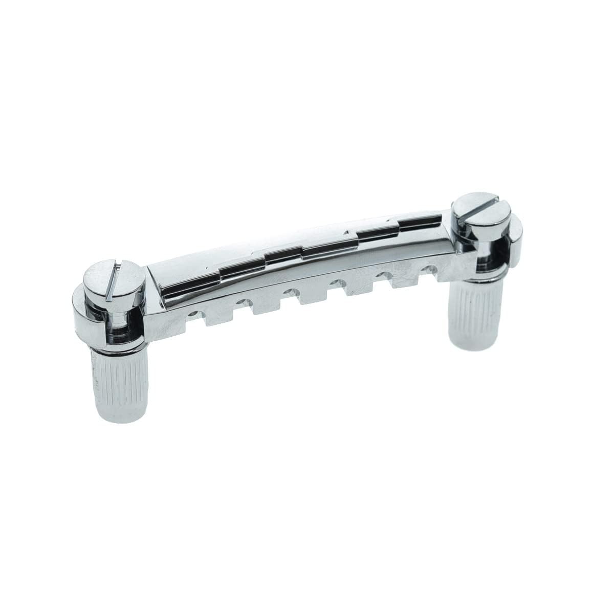 Dopro Chrome Electric Guitar Wrap Around Bridge Tailpiece for Les Paul LP Junior