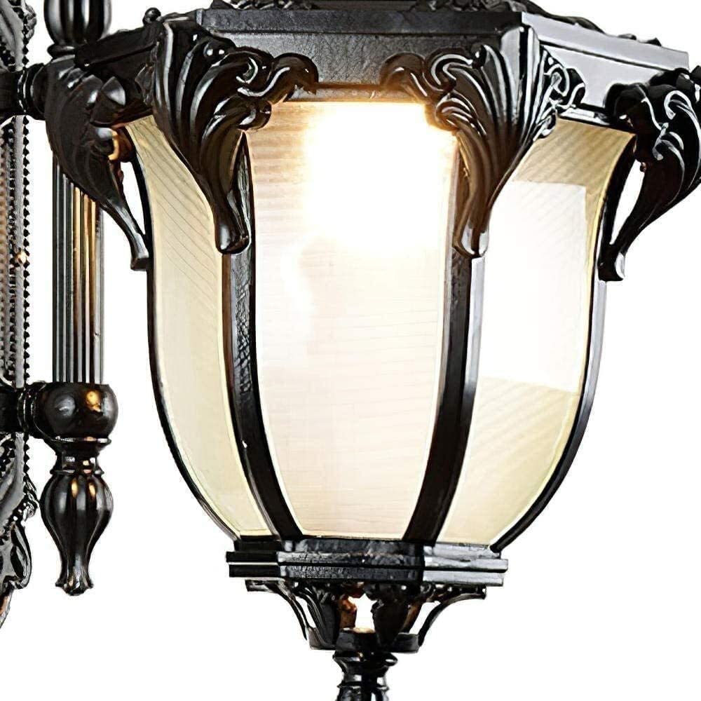 MXJCC Outdoor Wall Light Fixture, Clear Hammered Glass for Exterior House Porch Patio Outside Deck Garage Front Door Garden Home