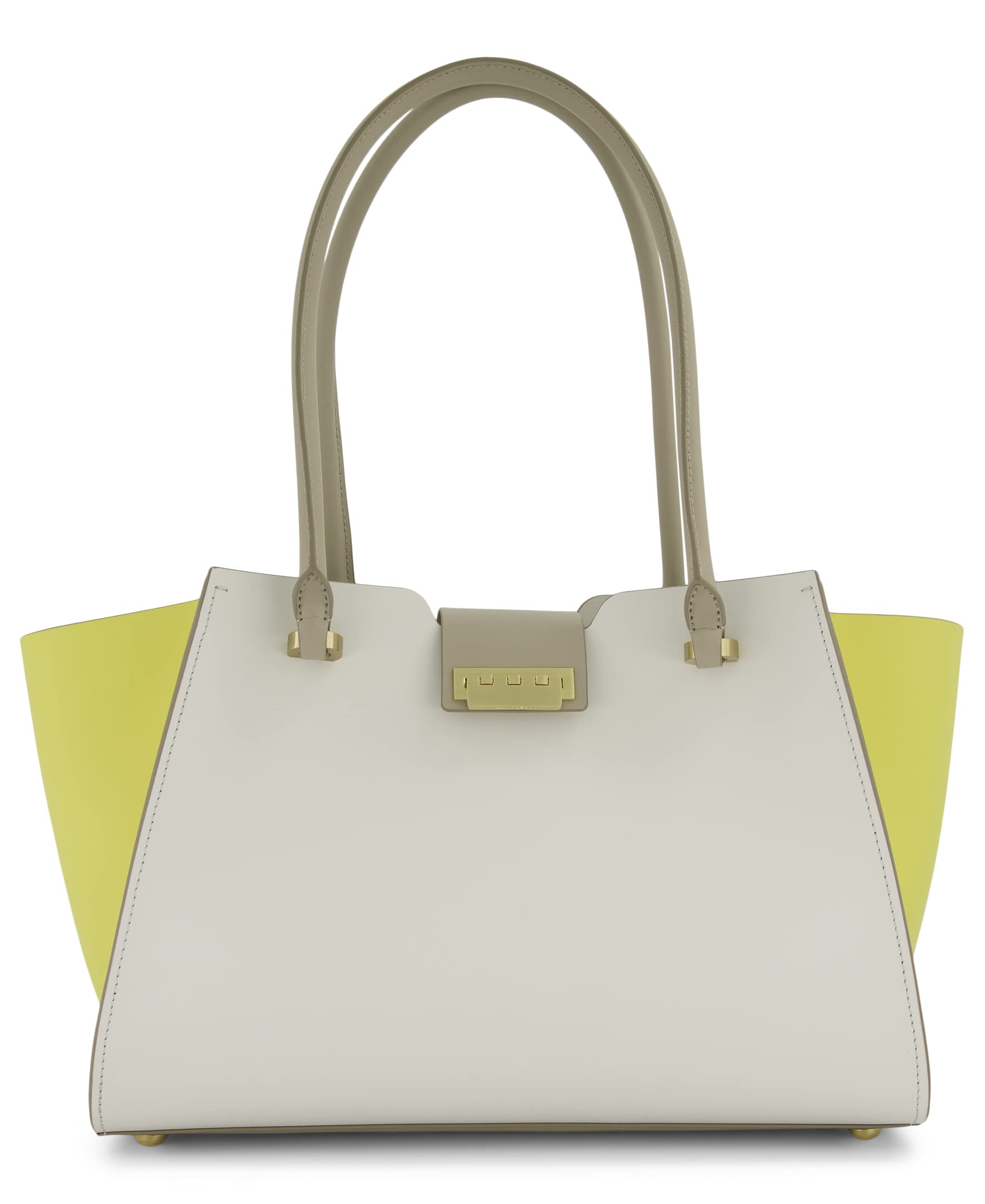 ZAC Zac Posen Eartha Medium Tote, Light/Pastel Grey