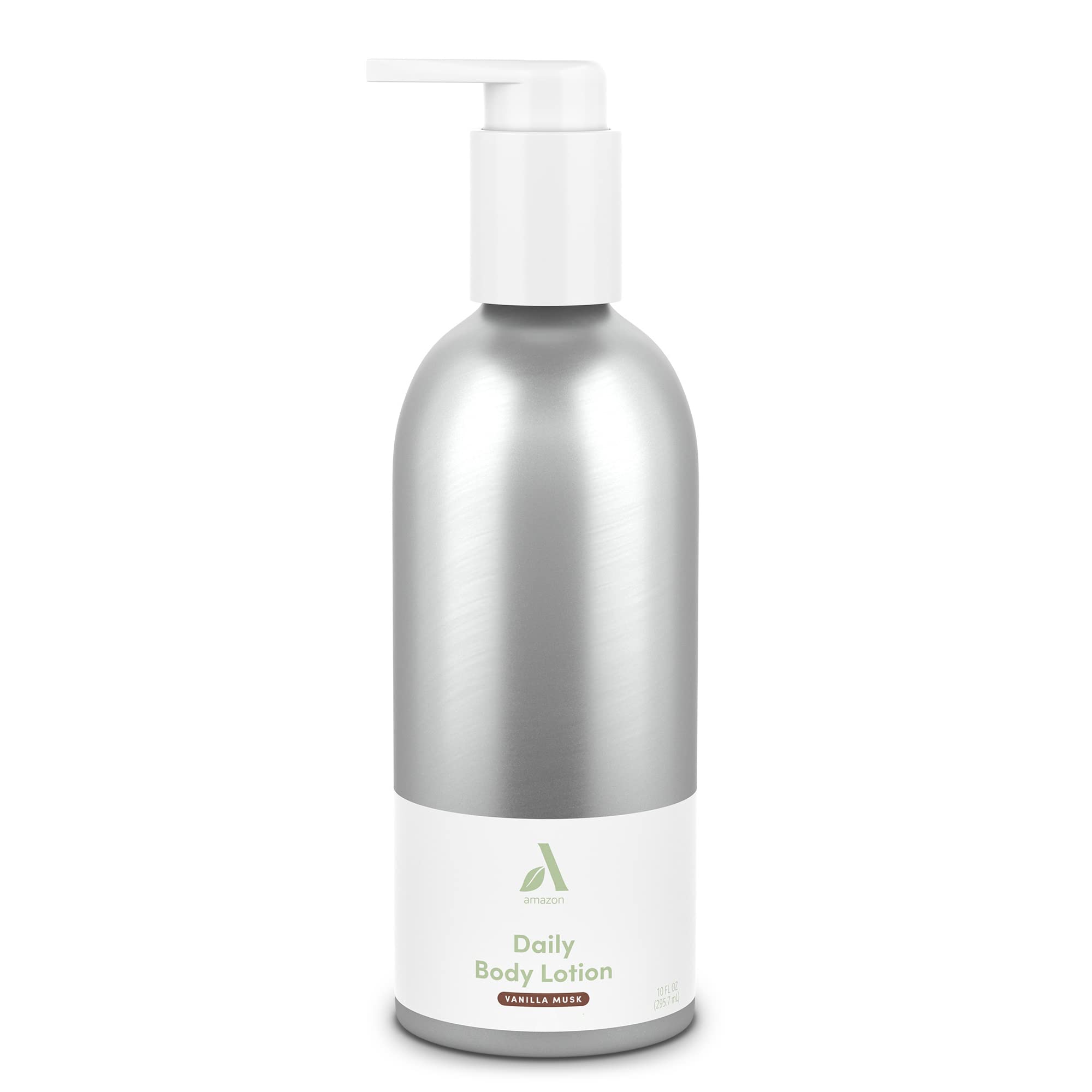 Amazon Aware Daily Body Lotion with Vitamin E & Shea Butter, Vegan, Vanilla Musk, Dermatologist Tested, 10.4 ounce (Pack of 1)