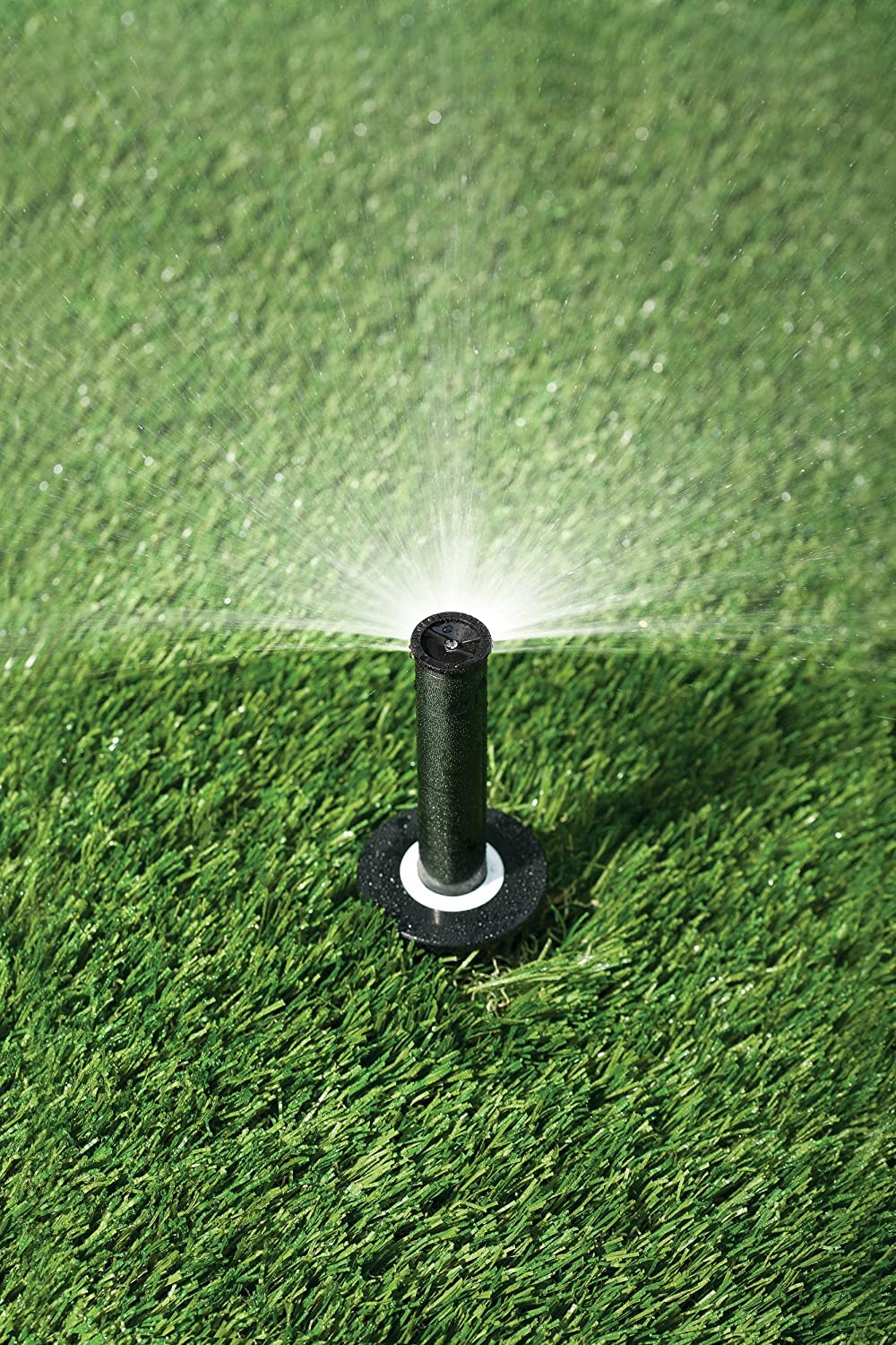 Rain Bird 1804HDS Professional Dual Spray Pop-Up Sprinkler, 180° Half Circle Pattern, 8' - 15' Spray Distance, 4" Pop-up Height