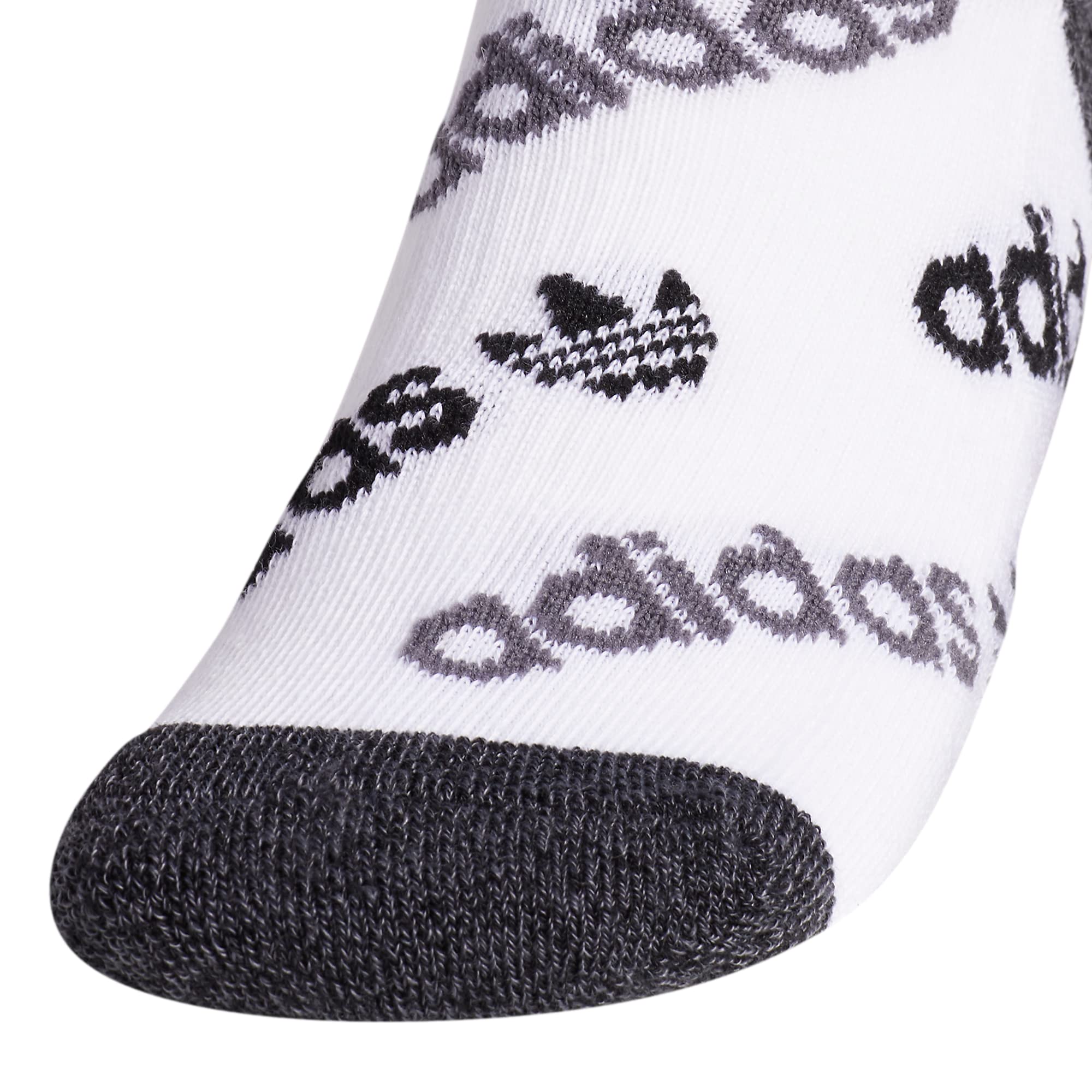 adidas Originals Boys' Youth Originals Mixed 6-Pack Crew, White/Black/Team Royal Blue, Large