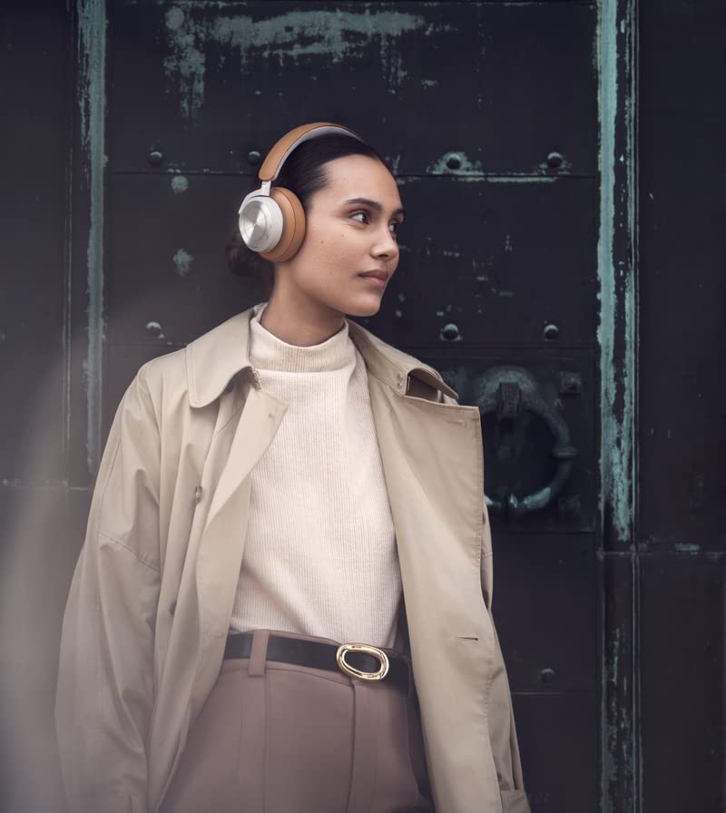 Bang & Olufsen Beoplay HX β Comfortable Wireless ANC Over-Ear Headphones - Timber (Renewed Premium)