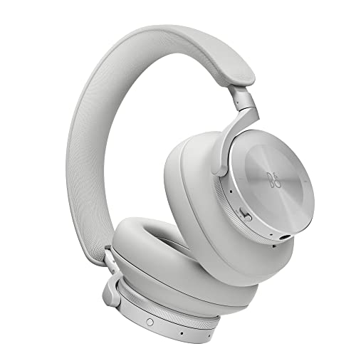 Bang & Olufsen Beoplay H95 Premium Comfortable Wireless Active Noise Cancelling (ANC) Over-Ear Headphones with Protective Carrying Case, Grey Mist (Renewed Premium)