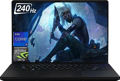 ASUS ROG Zephyrus M16 Gaming Laptop 2023 Newest, 16" QHD 240Hz Display, 13th Gen Intel Core i9 13900H, NVIDIA GeForce RTX 4070, 64GB DDR5 RAM, 2TB SSD, USB Type A&C, Backlit Keyboard, Windows 11 Home