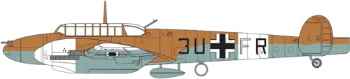 Airfix Messerschmitt Bf110E/E-2 Tropical 1:72 WWII German Military AviationPlastic Model Kit A03081A