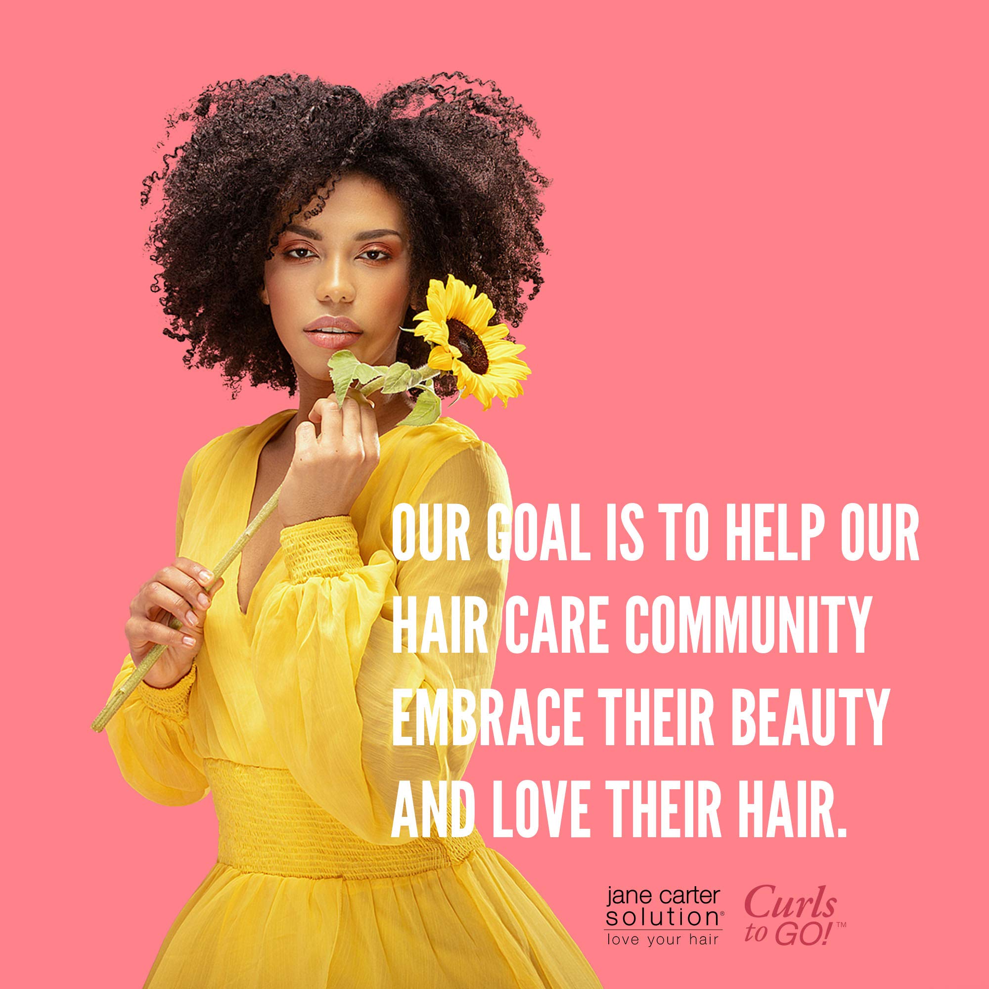 JANE CARTER SOLUTION Curls to Go Untangle Me Weightless Leave-In Conditioner (8oz) - Nourishing, Moisturizing, No Buildup