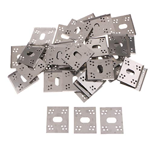 Baosity 50PCS/Pack Solar Panel Grounding Washer/Gasket Fits Photovoltaic