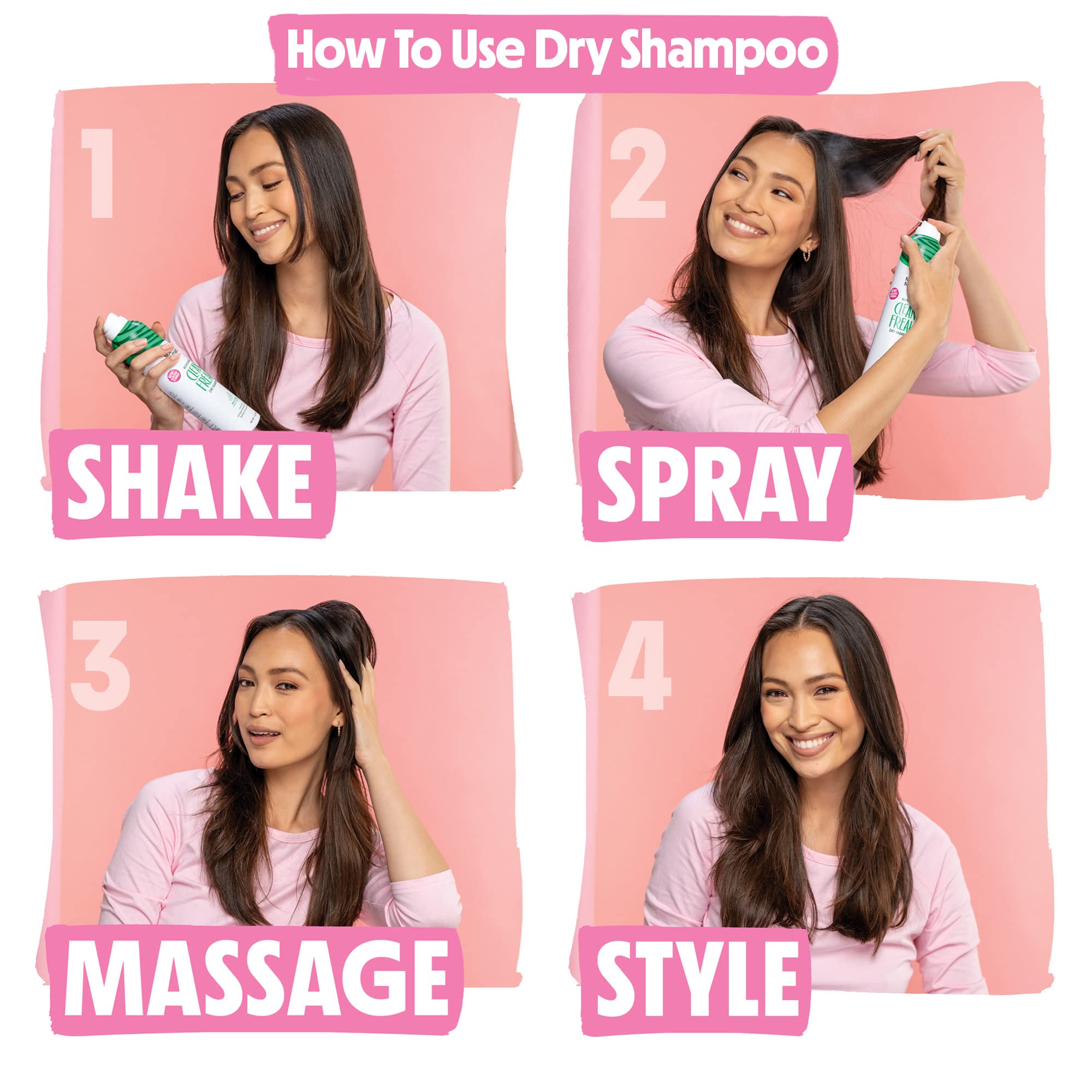 Not Your Mother's Beach Babe Dry Shampoo (3-Pack) - 7 oz Dry Shampoo - Instantly Absorbs Oil - Hair Essentials for All Hair Types