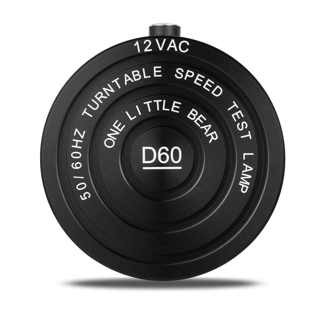 Douk Audio Nobsound D60 50 / 60Hz Stroboscopic Speed Strobe Light Tachometer Disc for Turntable LP Record Player