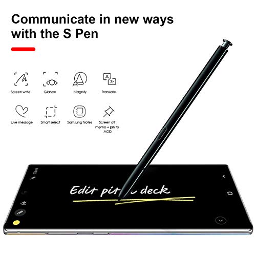 Afeax Stylus Touch S Pen for Galaxy Note 10/ Note 10 Plus Note 10+ 5G Stylus Touch S Pen Without Bluetooth (Black)