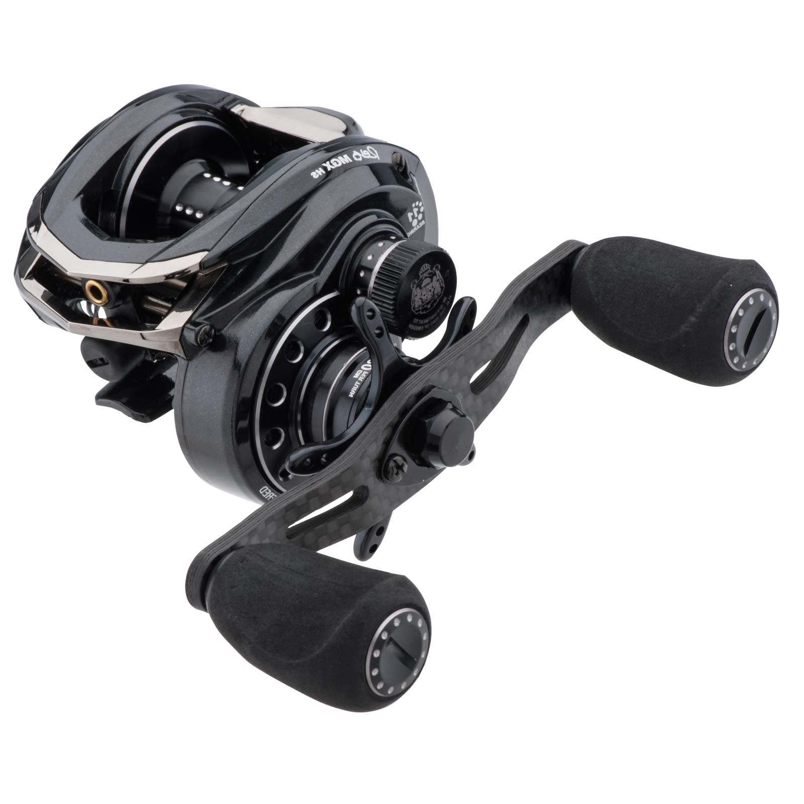 Abu Garcia Revo MGX Low Profile Reel, Black, Left