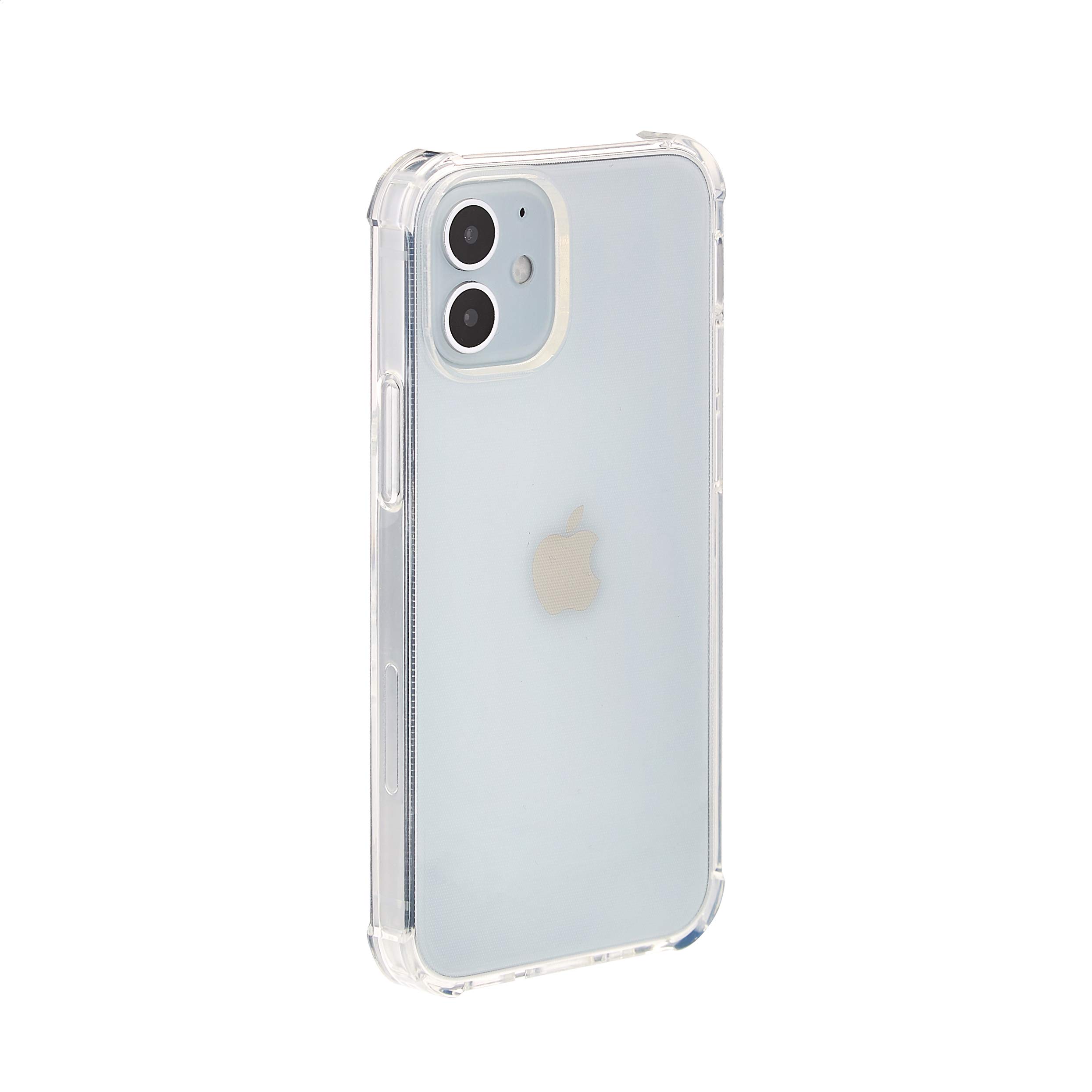 Amazon Basics Shockproof and Protective Case for iPhone 12 Pro Max, Crystal Clear