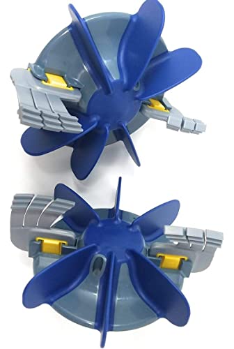 ATIE MX8 Elite, MX6 Elite, and Maxx Pool Cleaner Cyclonic Scrubbing Brush R0714400 Replacement for Zodiac Polaris MX8 Elite, MX6 Elite, and Maxx Scrubbing Brush R0714400 (8 Pack)