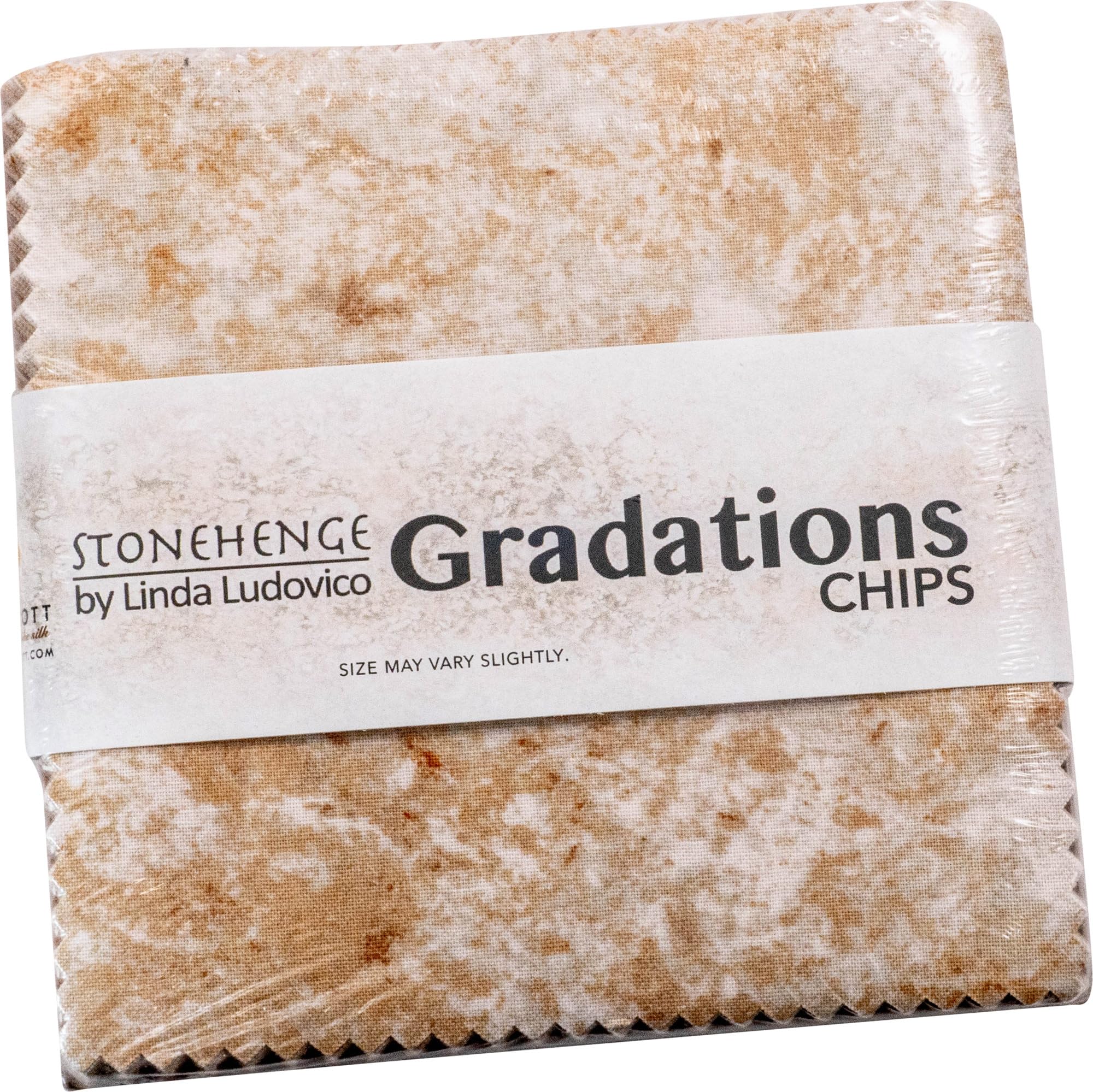 Linda Ludovico Stonehenge Gradations II Canyon Chips 42 5-inch Squares Charm Pack Northcott, CGRAD42-37, Assorted