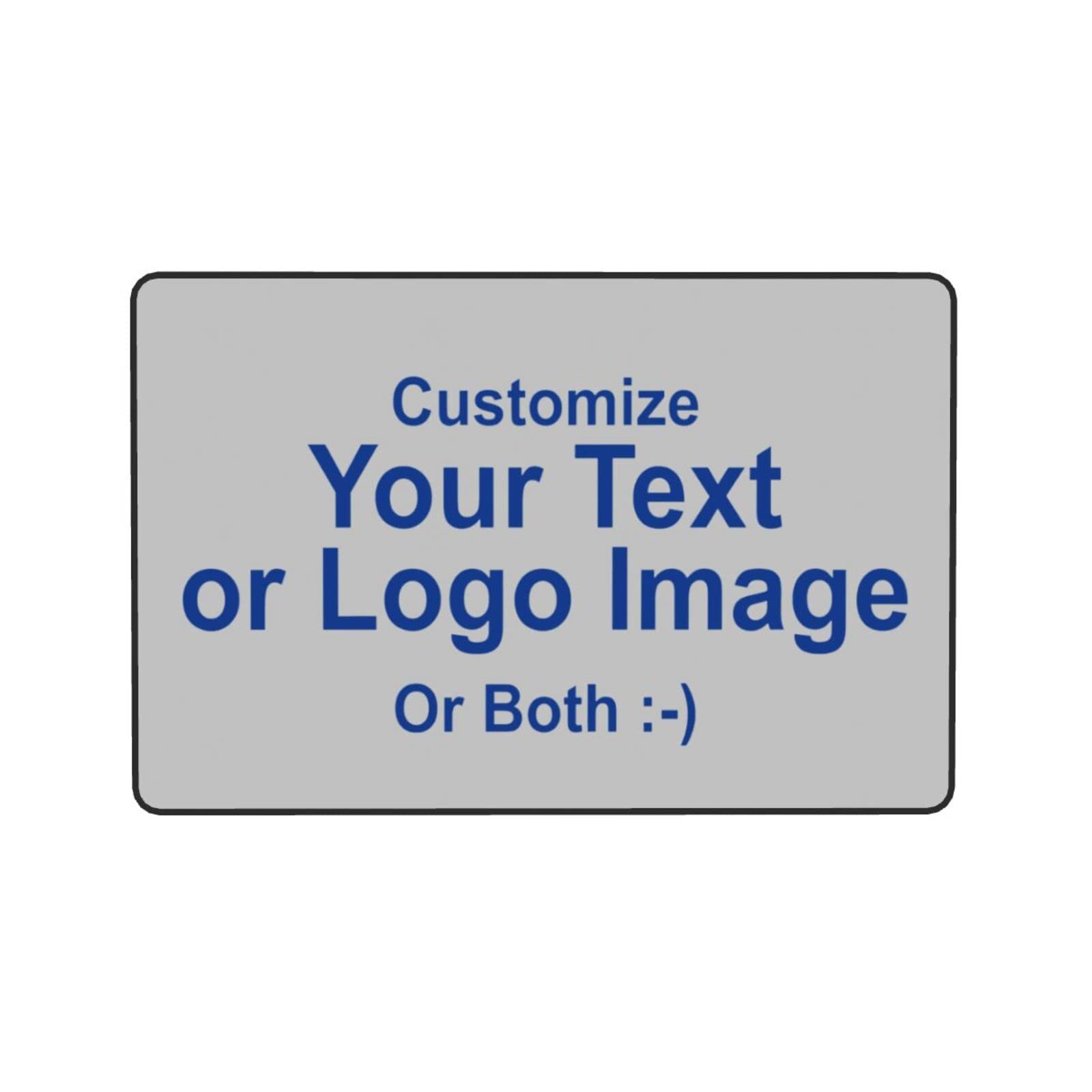 Custom Area Rug Personalized Bath Mat with Picture Image Logo Text Carpet,Customized Outdoor Rug Print Non Slip Rugs Comfort for Bedroom Kitchen Desk Door Welcome Runner Decor Gift 36x24in