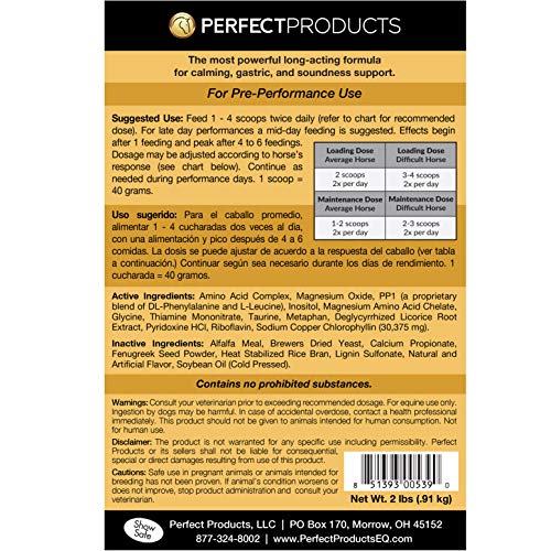 Perfect Prep Prep EQ Gold Pellets 2lb 2LB