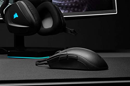 Corsair Sabre PRO Champion Series Gaming Mouse - Ergonomic Shape for Esports and Competitive Play - Ultra-Lightweight 69g - Flexible Paracord Cable QUICKSTRIKE Buttons with Zero Gap
