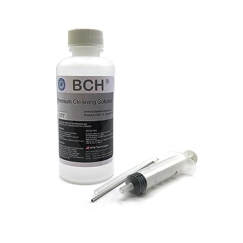 BCH Premium Cleaning Solutions for DTF Inks - MaxStrength Against White Ink Clog