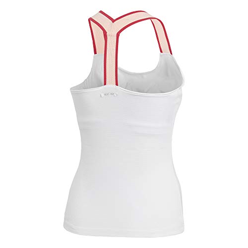 adidas womens Tennis Y-Tank HEAT.RDY White Large