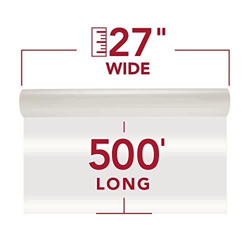 GBC Thermal Laminating Film Roll, 2 Pack, NAP I, 1" Poly-In Core, 1.5 Mil Laminate Rolls, 27" x 500', School Lamination (3126061)