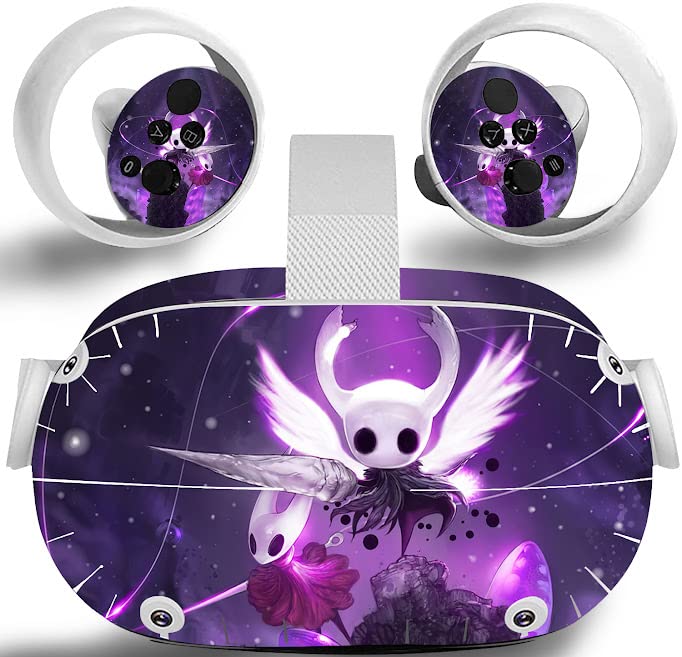 Oculus Quest 2 VR Headset and Controller Sticker - Shadow Knight - Vinyl Decal Skin for VR Headset and Controller, Virtual Reality Protective Accessories