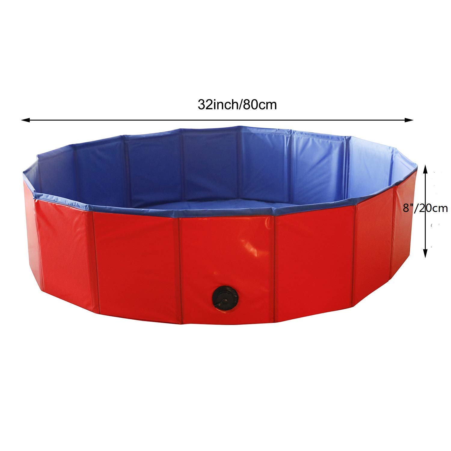 Artilife Whelping Pen for Dogs,Whelping Box for Dogs and Puppies,Dog Birth Supplies,Portable Whelping Pool Whelping Box,Whelping Box for Small Dogs(32" Dia.x8 H)