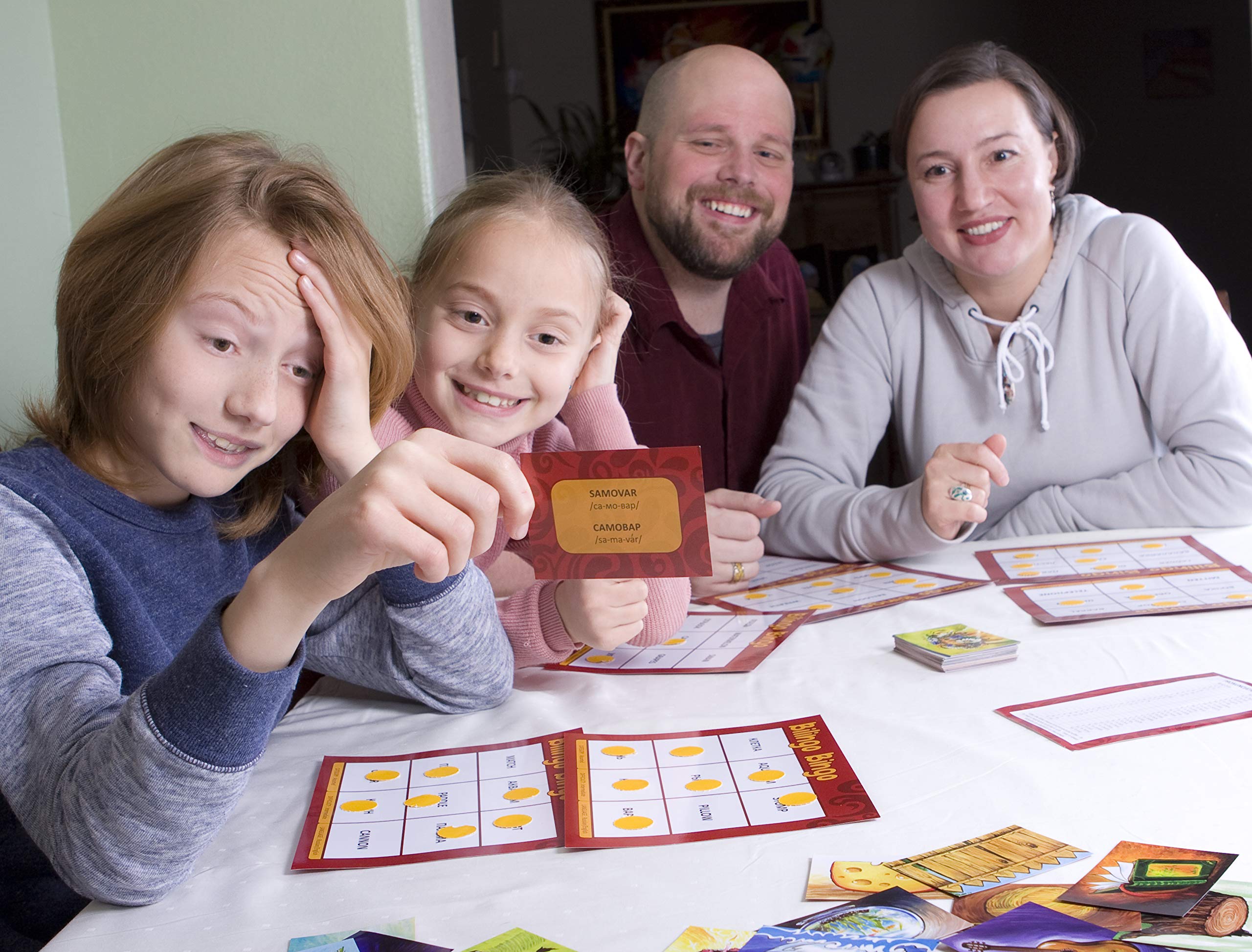 Bilingo Bingo - Bilingual Game English/Russian by Terra Oris