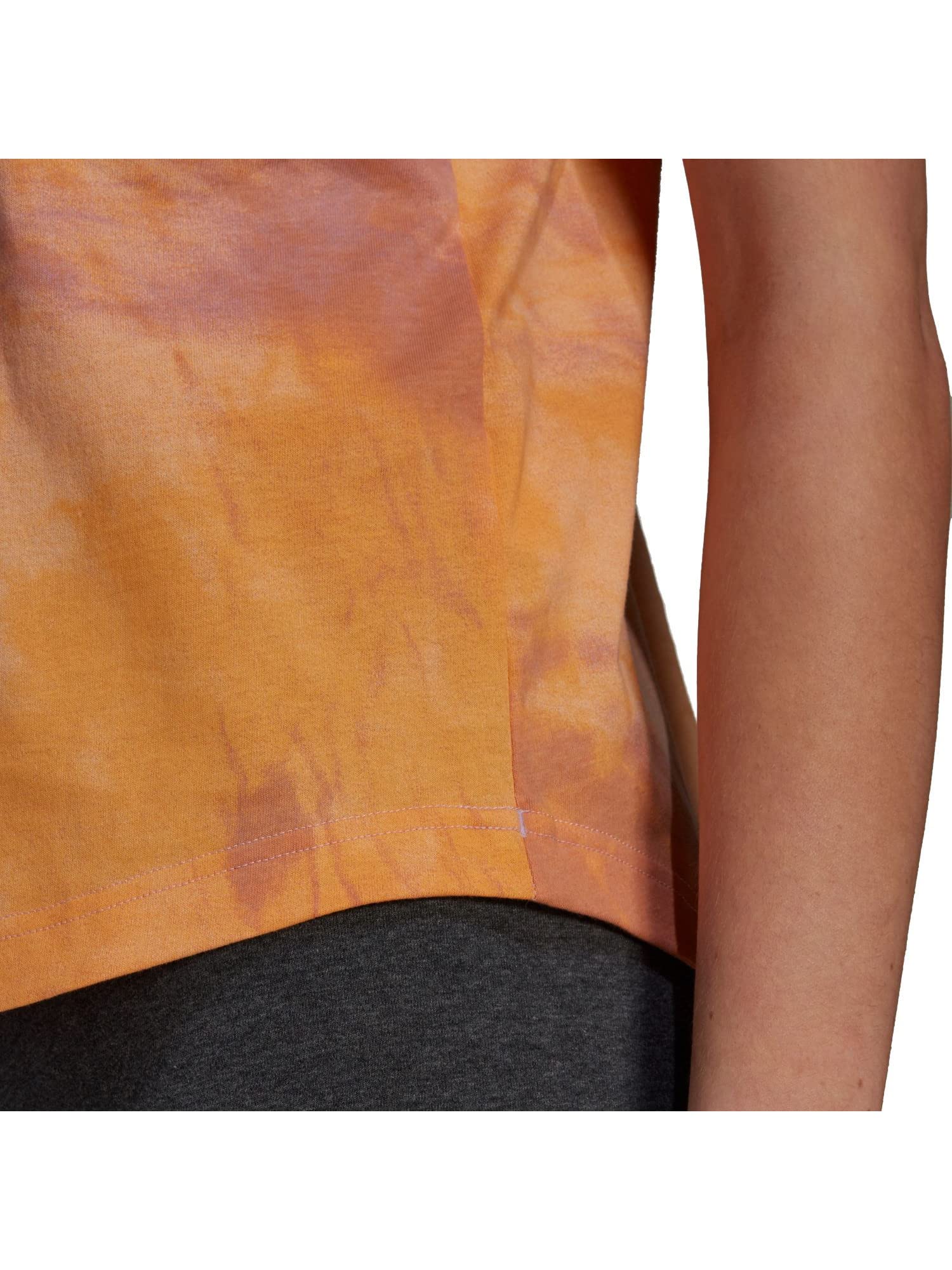 adidas Womens Summer Pack Tank Hazy Orange/Clear Lilac Large