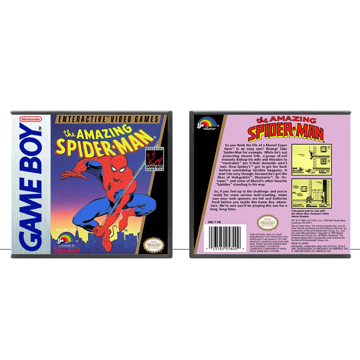 Amazing Spider-Man, The | (GB) Game Boy - Game Case Only - No Game