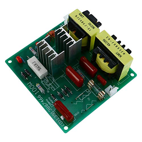 YaeCCC 110V Ultrasonic Cleaner Power Driver Board with 2PCS 50W 40K Transducers