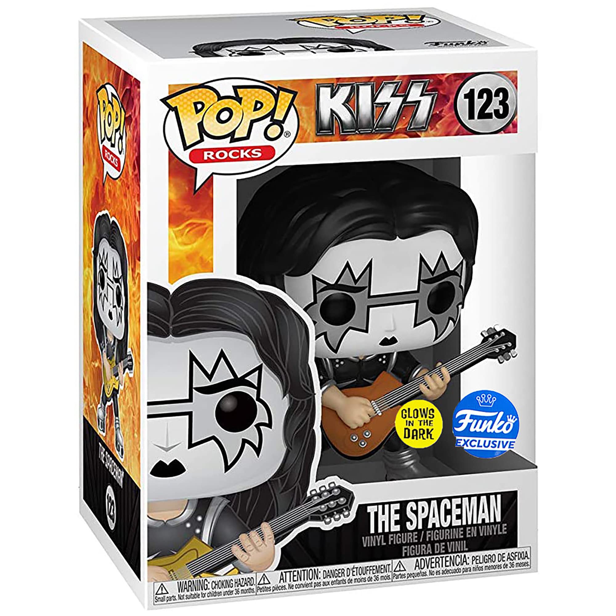 Funko POP! KISS: The Spaceman - Glow in The Dark Collectible - Online Exclusive