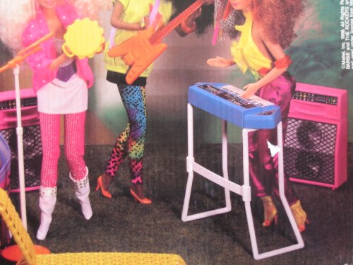 Barbie and The Rockers ROCKIN' POOL PARTY Playset (1986 Arco Toys, Mattel)