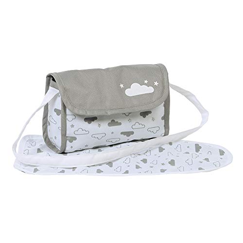ADORA Baby Doll Diaper Bag with Sturdy Straps, Includes Changing Mat and 2 Doll Diapers (Fits 13" Dolls), Birthday Gift for Ages 3+ - Twinkle Stars