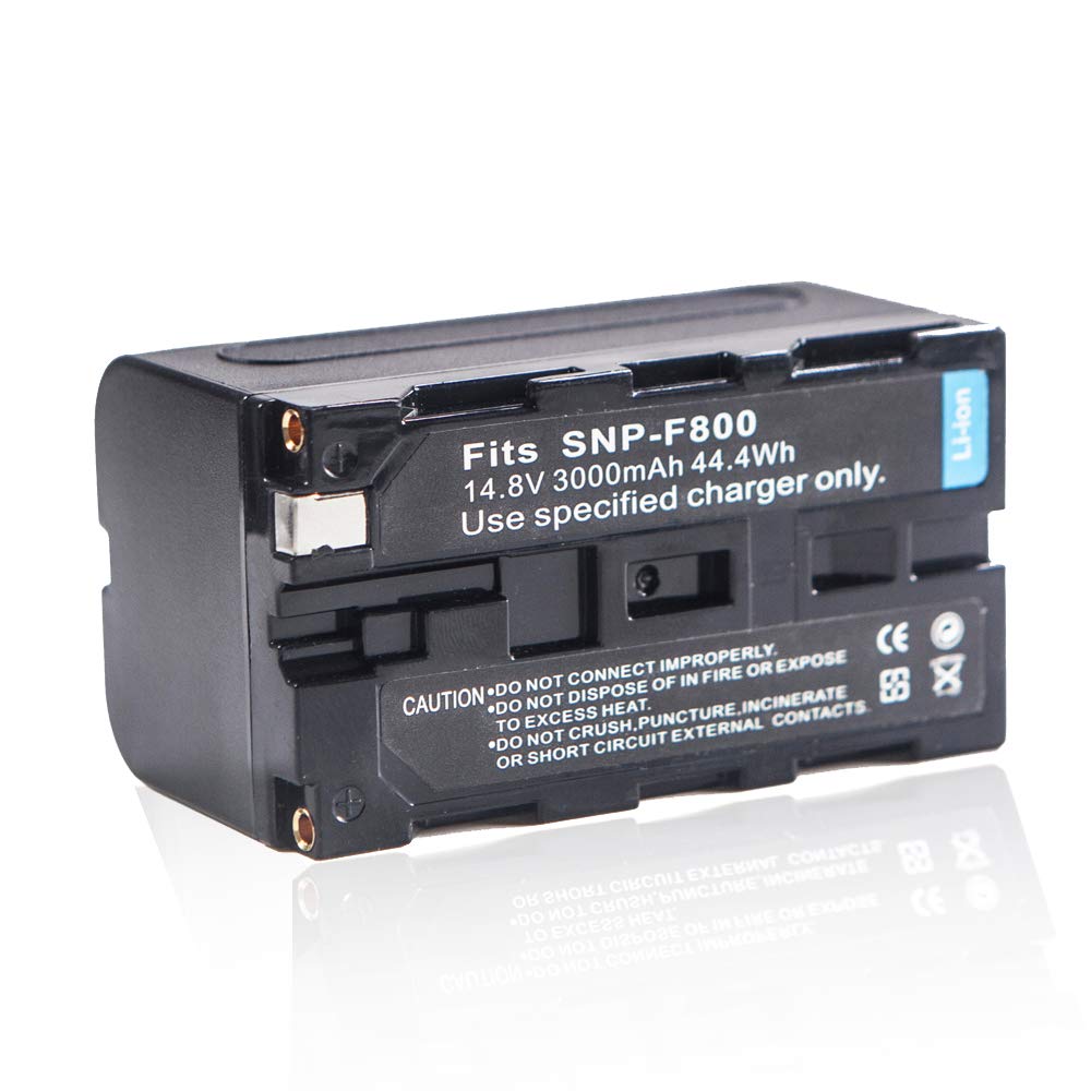 WELLMAKING 80W Battery Set 2 Batteries One Charger is Dedicated to 800C LED Light(The Lights in The Picture Need to be Purchased Separately)