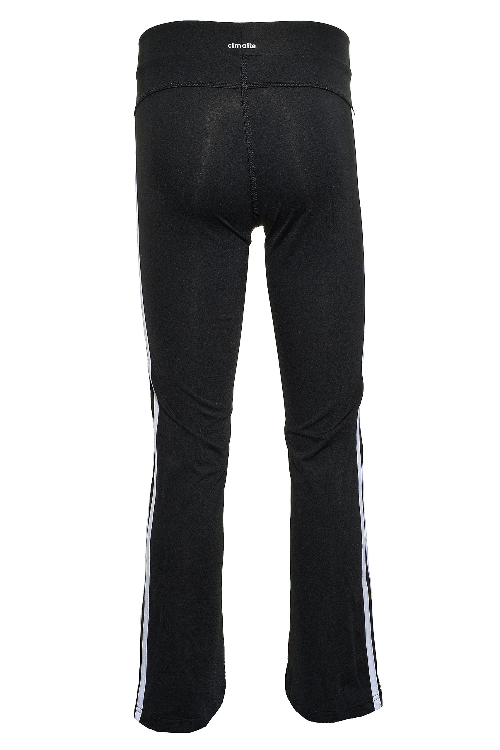 Adidas Girls 7-16 ClimaLite Yoga Pants Black Small (7/8)