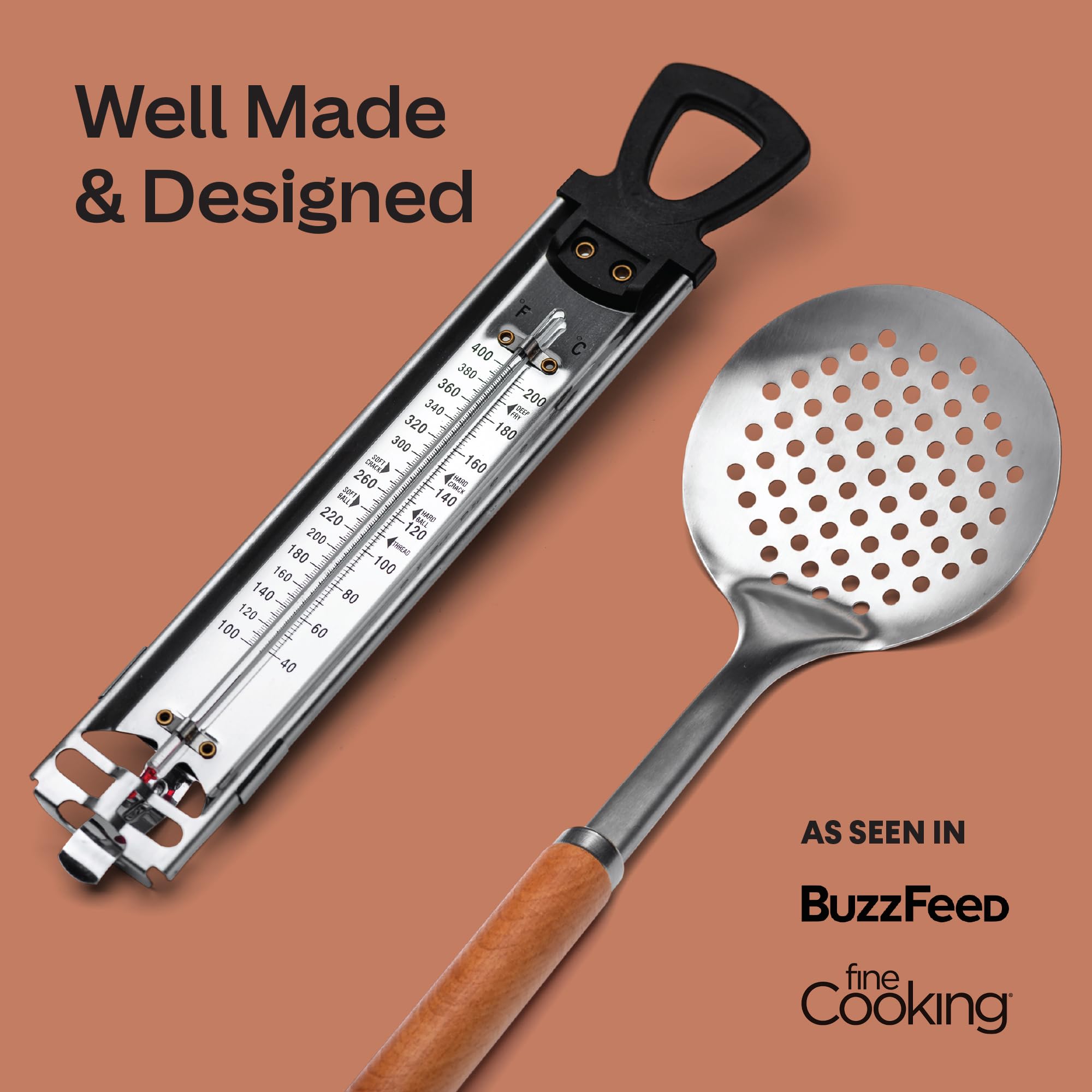 Swedish Rosettes Cooking Set - Funnel Cake Maker with Traditional Waffle Iron - Unique Gifts for Cooks Baking Set - Mini Waffle Maker Baking Kit - Cooking Gifts, Chef Gifts, Food Gift, Hostess Gift