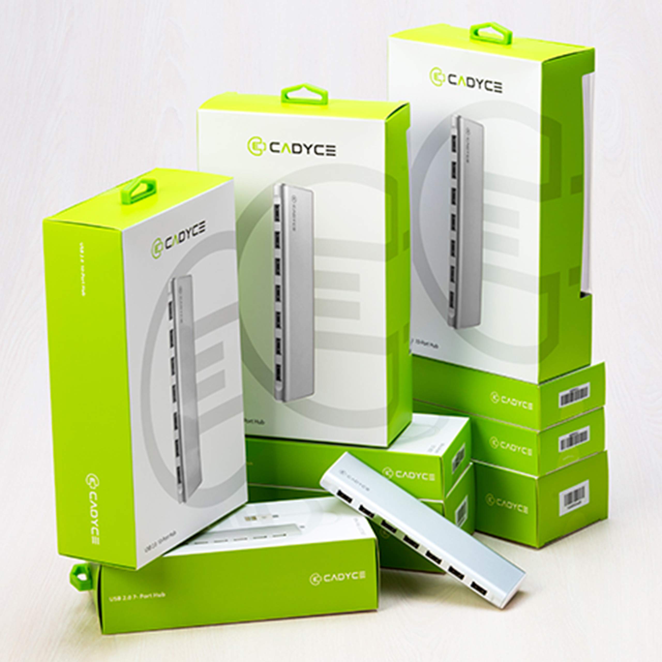 Cadyce USB 2.0 10-Port Hub (CA-U10H)