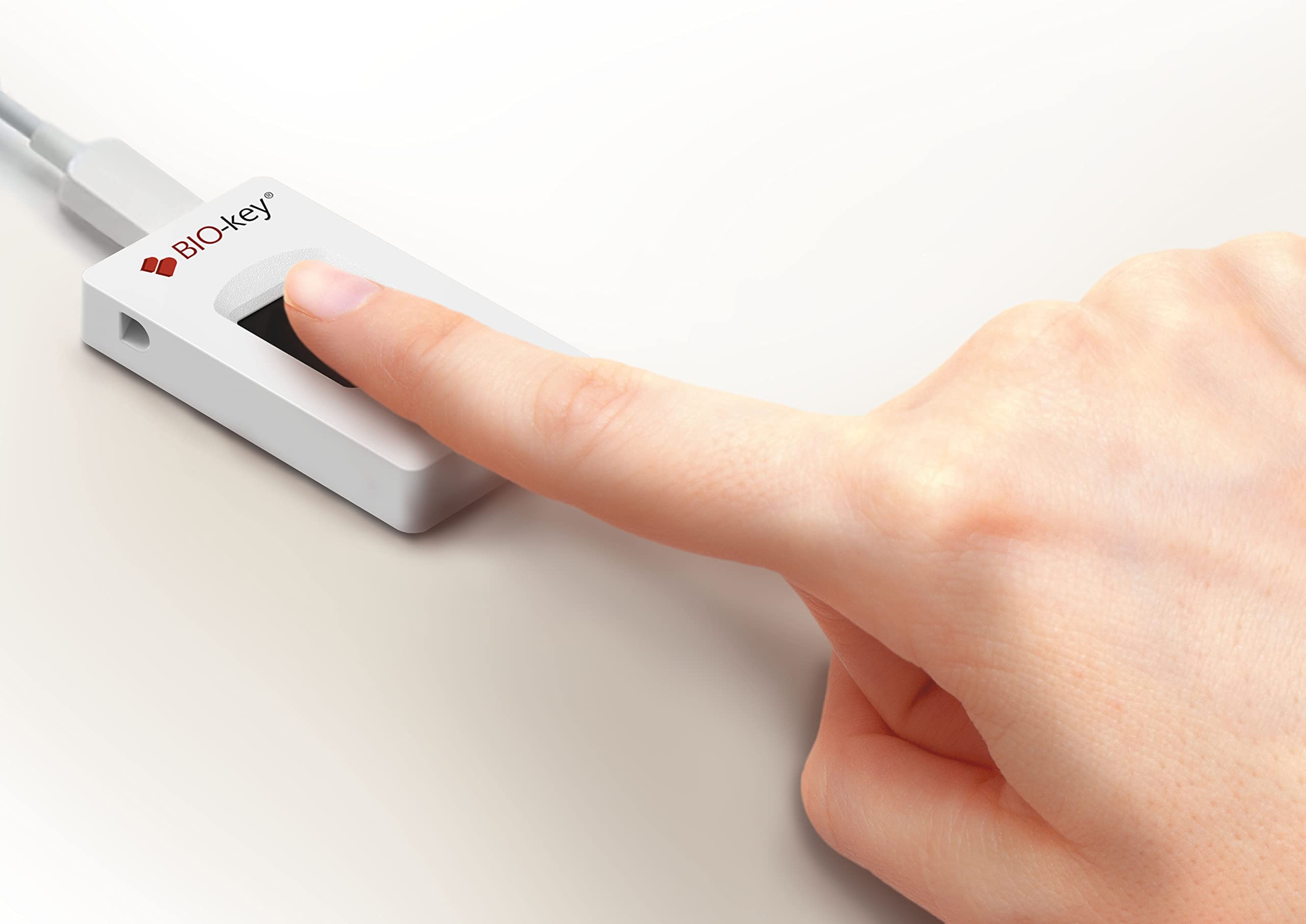 BIO-key EcoID II USB-C 2.0, Fingerprint Scanner for Desktops, Laptops with Windows 10/11