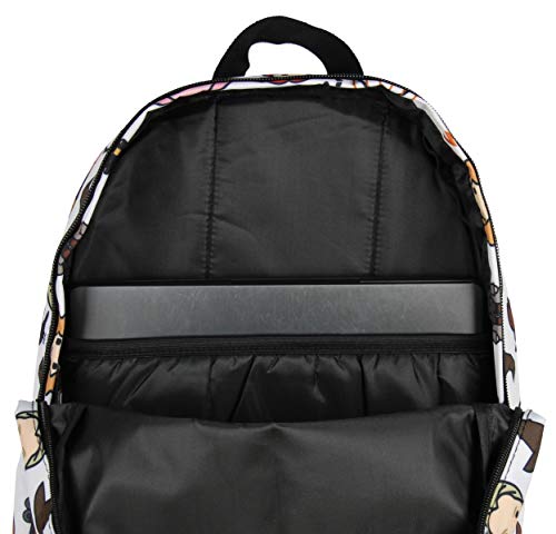 Bioworld Harry Potter Laptop Backpack Chibi Characters Art Sublimated Bag