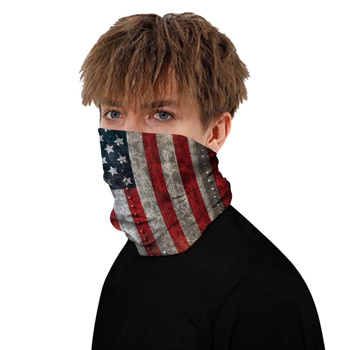 AOTU Neck Gaiter Face Bandana Mask for Men Balaclava Scarf Fishing Face Masks Covering