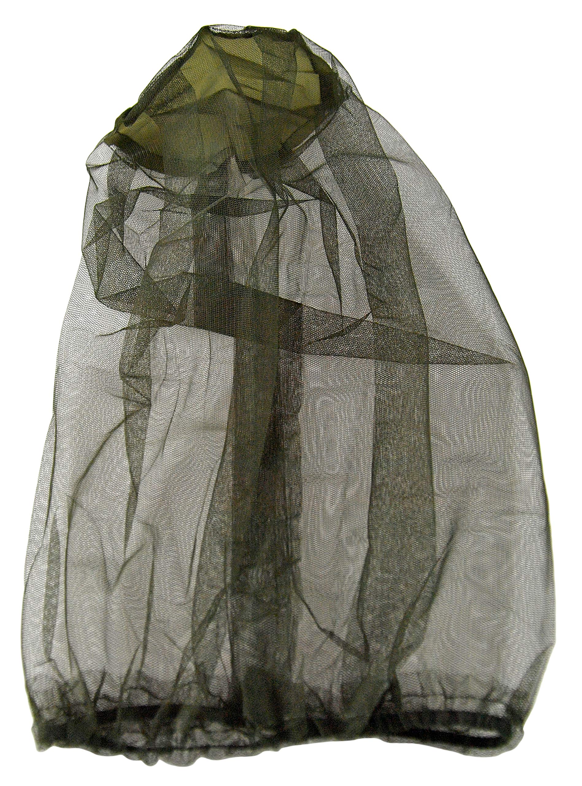 Home-X Anti-Mosquito Mesh Head Net, Bug Face Shield, 100% Polyester Soft Fly Screen Fine Mesh Mosquito Netting-Head Net-Black