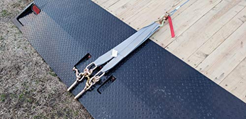 Mytee Products Tow Straps V Bridle 3" x 24" w/ RTJ Cluster Hooks 5400 lbs Working Load | Recovery V Strap for Wrecker, Rollback, Car Hauler