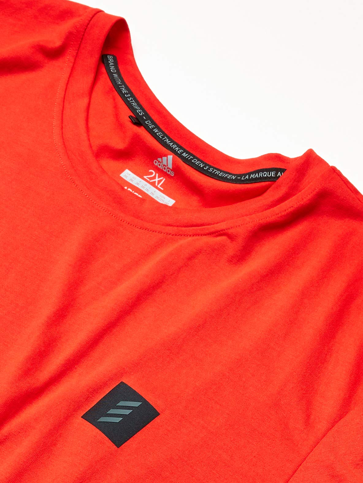 adidas Golf Adicross Graphic Tee, Red, Large