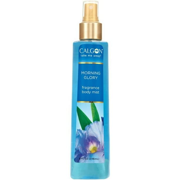 Calgon Morning Glory Fragrance Body Mist 8 oz (Pack of 7)