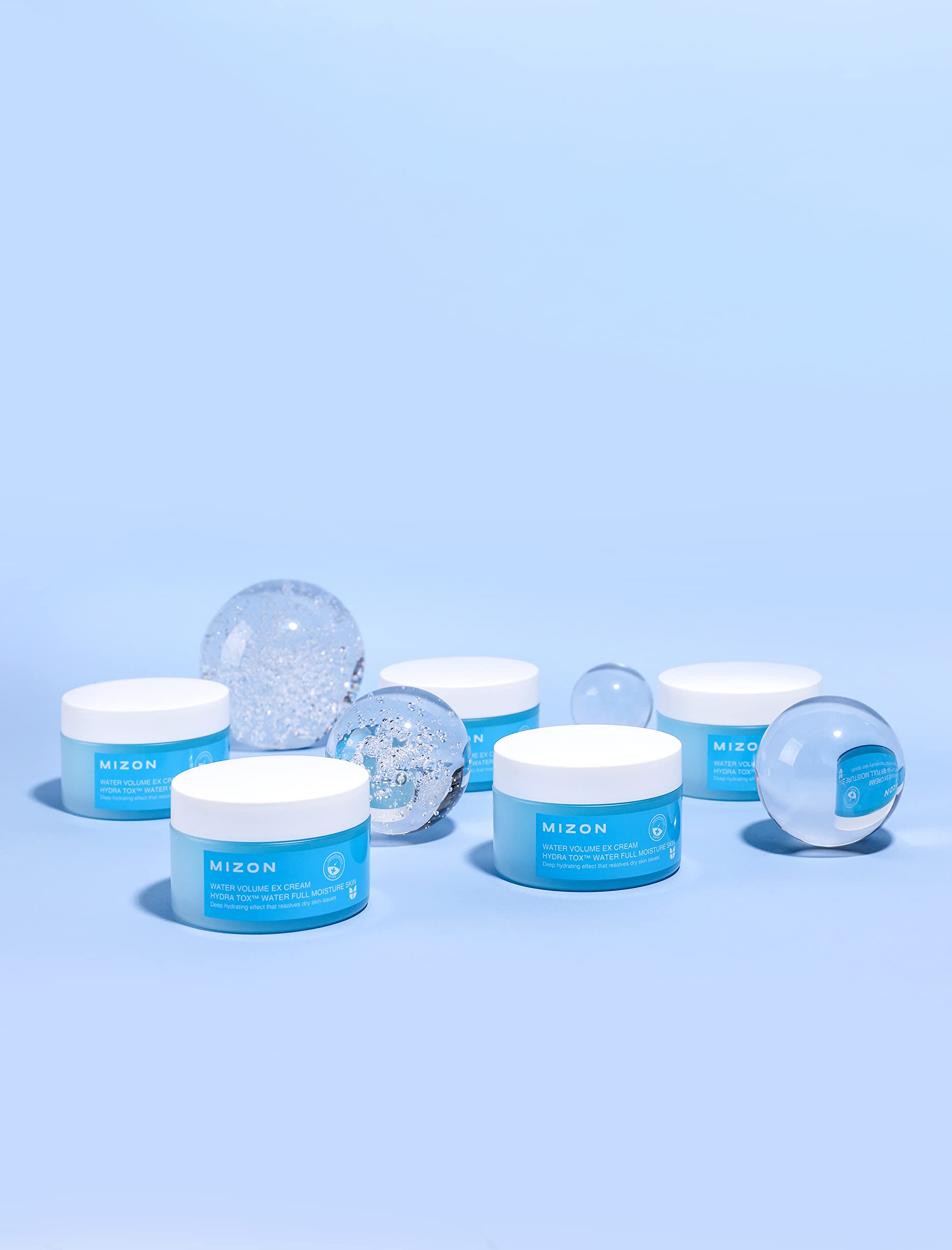 MIZON Water Volume EX Cream, Moisture Cream, Deep Hydration Cream, Soft Skin, Korean skin care (100ml/ 3.38 fl oz)