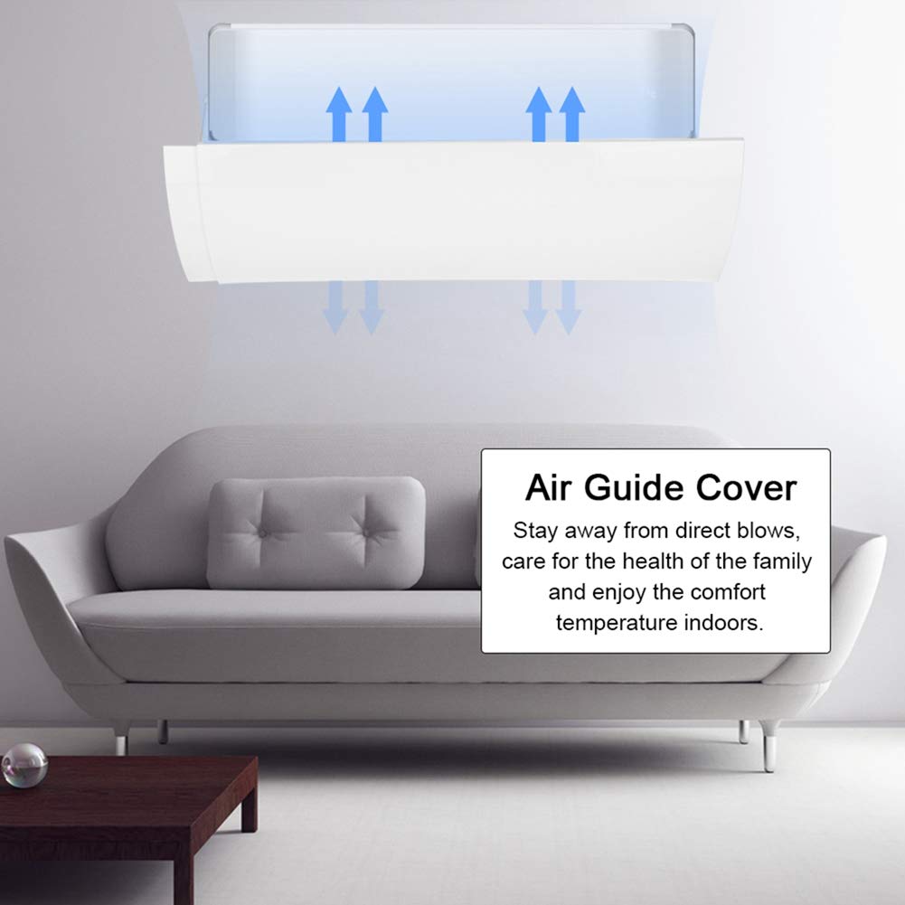 Air Conditioner Windshield Cover, Anti Direct Blowing Adjustable Scalable Baffle AirConditioner Wind Deflector Air Guide Cover