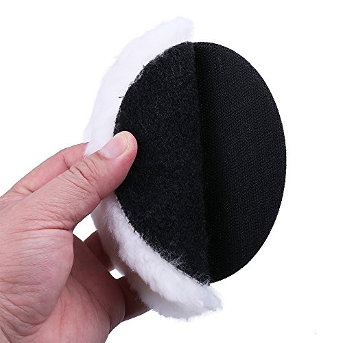 LotFancy 6 Inch Hook and Loop Backing Plates, Pack of 2- DA Air Random Orbital Sander/Polisher PU Backing Pad for Sanding Finishing Polishing Buffing, 5/16β-24 Threads