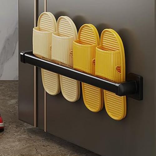 ATONLY Wall Mounted Shoes Rack Stainless Steel Shoes Holder Towel Storage Organizer Bathroom Living Room Hang Storage